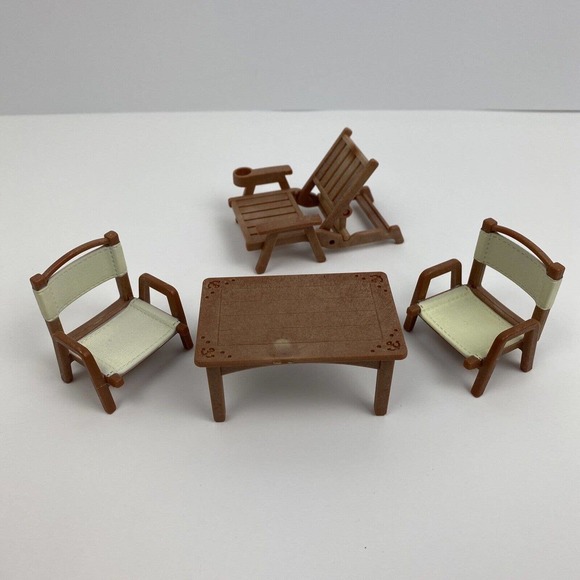 Calico Critters | Toys | Calico Critters Seaside Cruiser Table Chairs ...